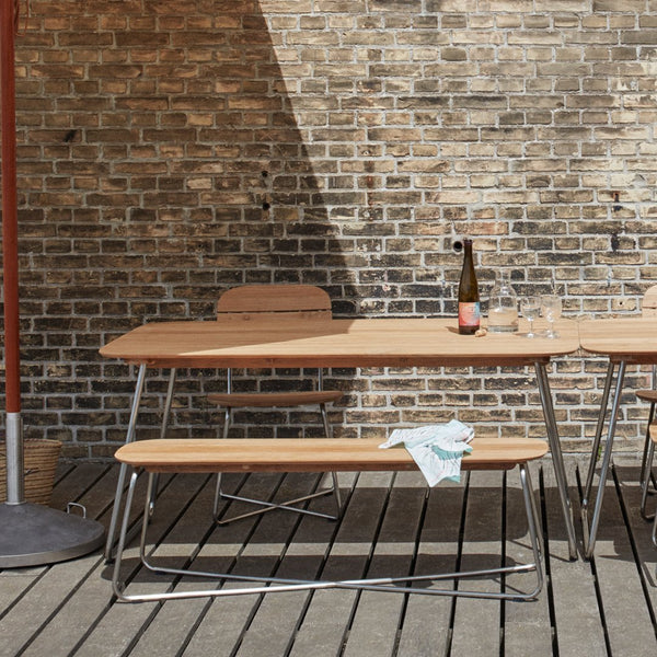Fritz Hansen Skagerak Lilium Outdoor Dining Table by Bjarke Ingels Group | Design Public