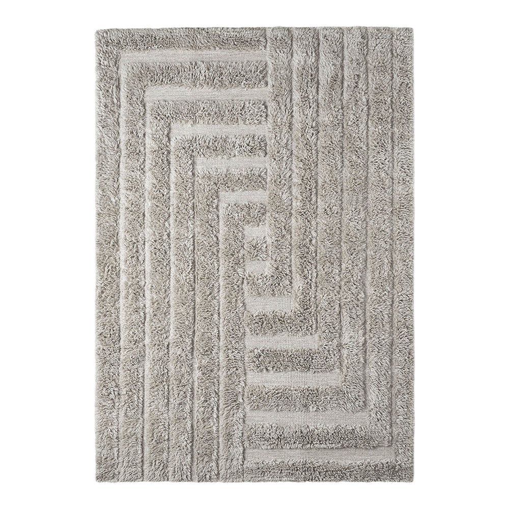 Shaggy Labyrinth Rug – Design Public