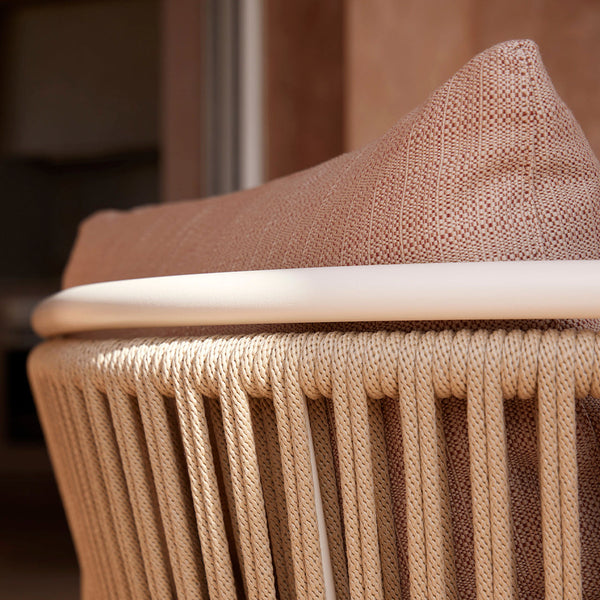 POINT. Amba Woven Outdoor Corner Chair by Henrik Pedersen | Design Public