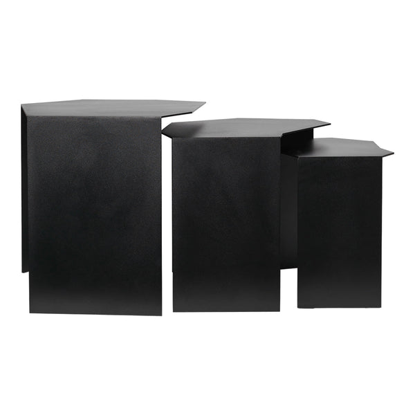 ferm LIVING Shard Cluster Nesting Coffee Tables - Set of 3 | Design Public