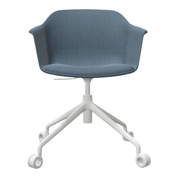 Noom Series 60 Armchair - 4-Star Swivel Base w/ Castors - Upholstered ...