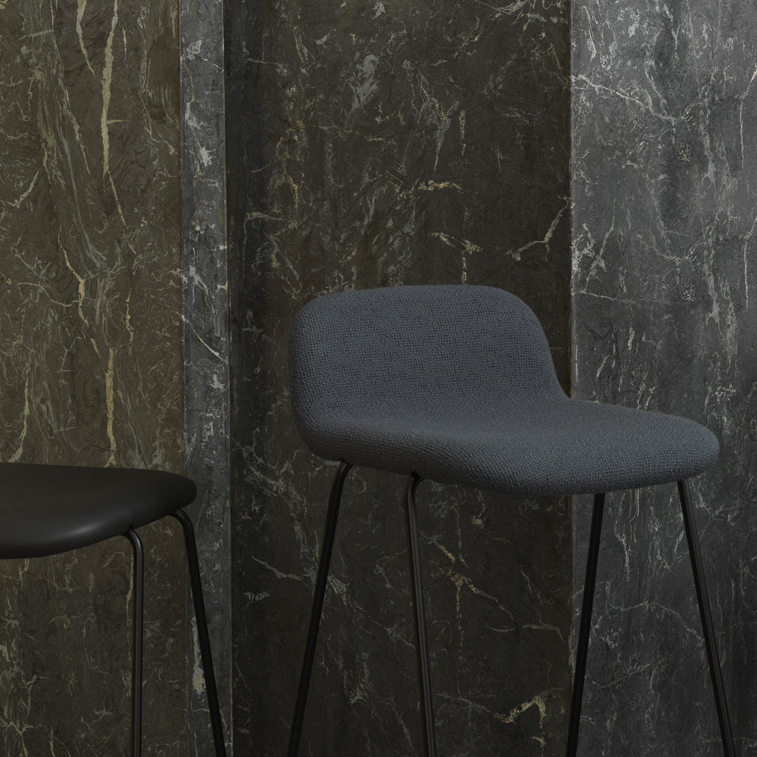 Just Bar Stool w/ Back - Fully Upholstered – Design Public