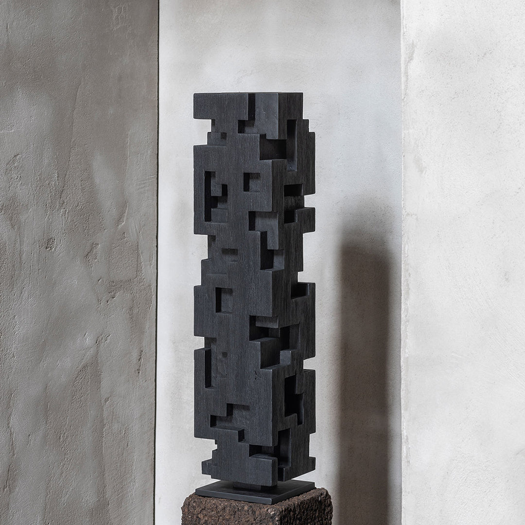 Ethnicraft Colonne Sculpture by Alban Lanore | Design Public