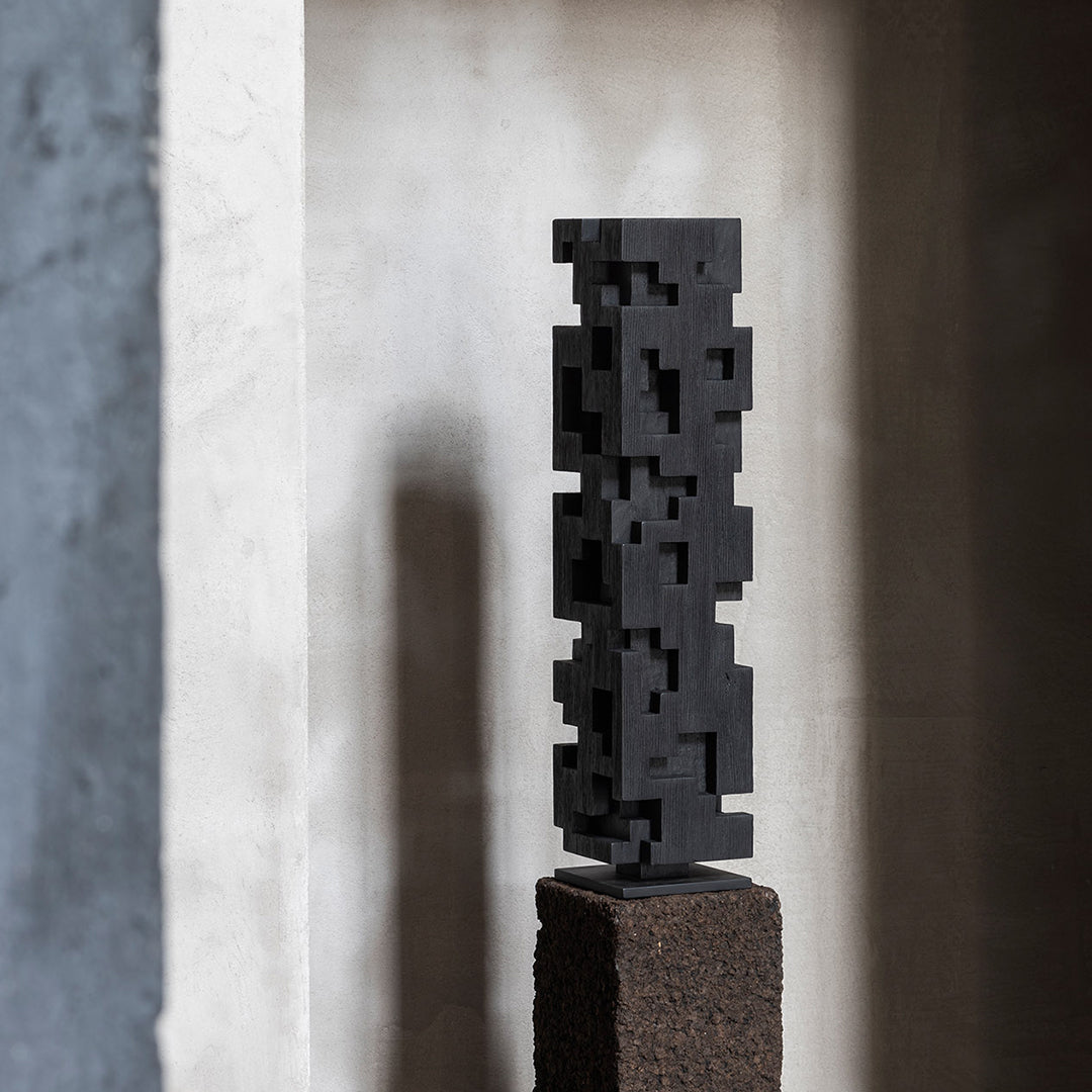 Ethnicraft Colonne Sculpture by Alban Lanore | Design Public