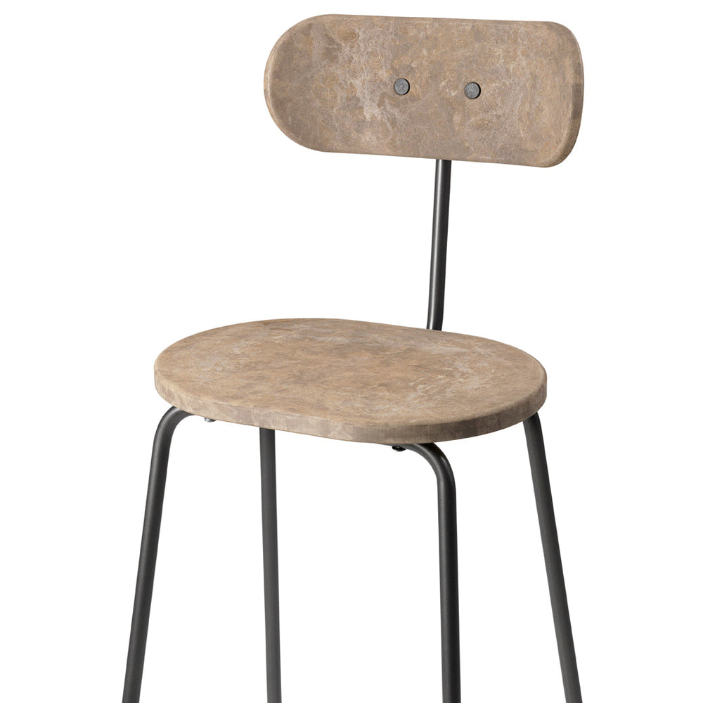 Earth Counter Stool w/ Backrest – Design Public