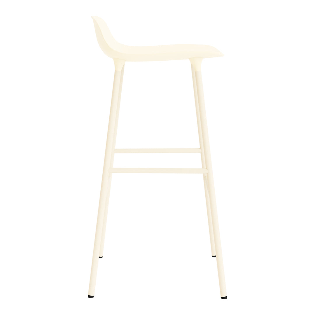 Normann Copenhagen Form Bar Stool - Metal Legs by Simon Legald | Design ...