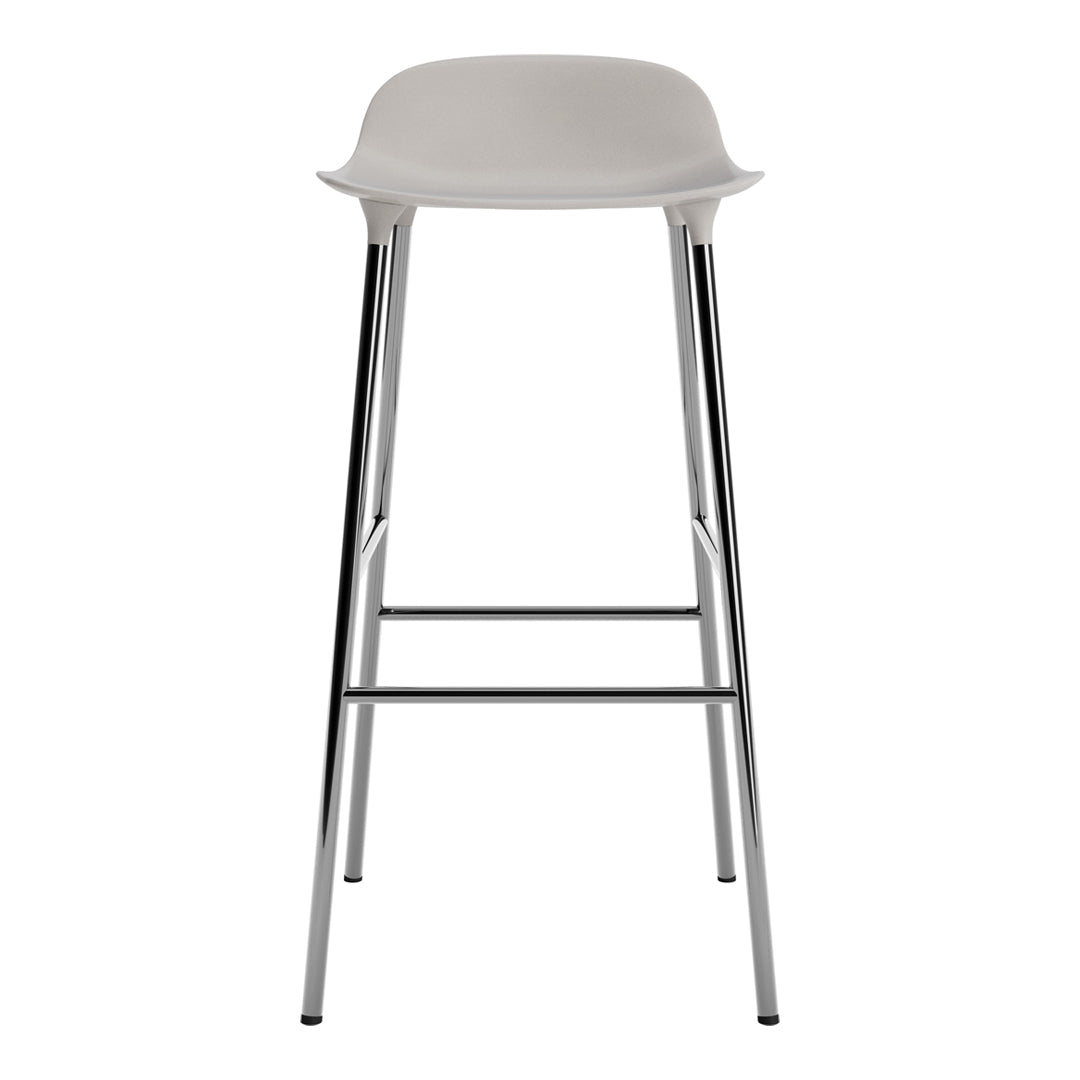 Normann Copenhagen Form Bar Stool - Metal Legs by Simon Legald | Design ...