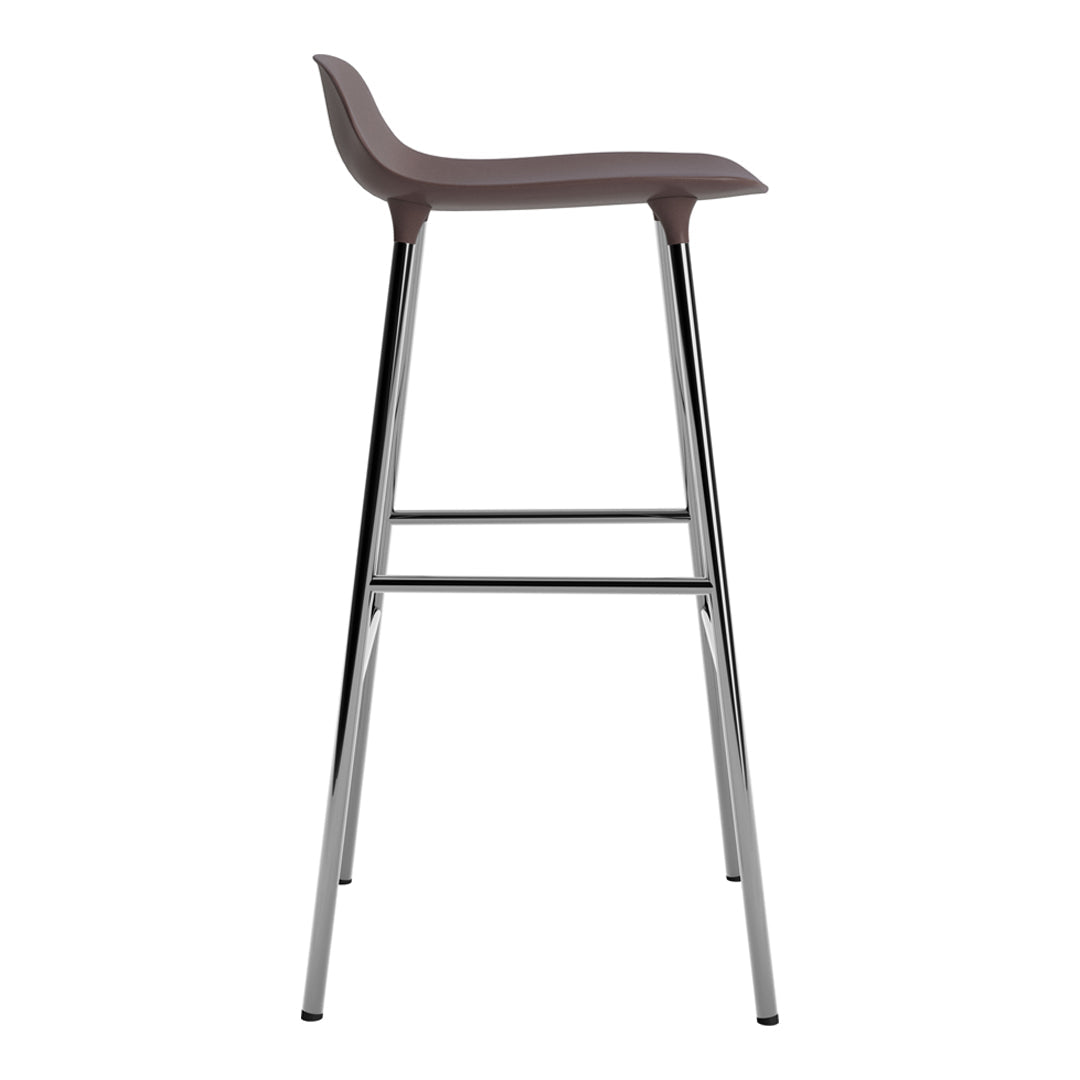 Normann Copenhagen Form Bar Stool - Metal Legs by Simon Legald | Design ...