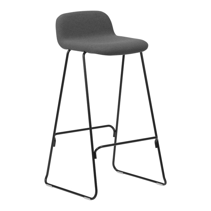 Just Bar Stool w/ Back - Fully Upholstered – Design Public