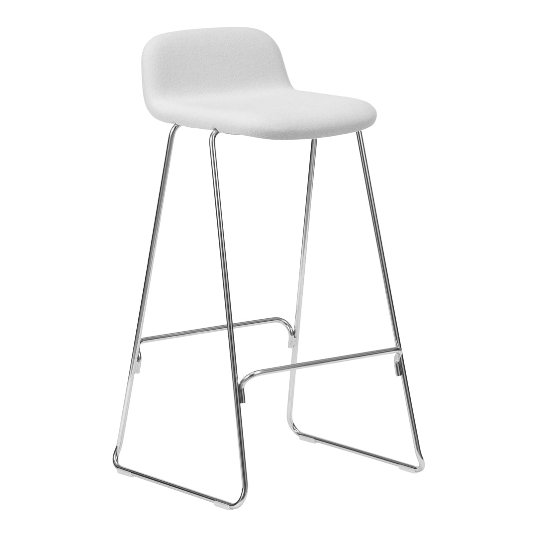 Just Bar Stool w/ Back - Fully Upholstered – Design Public