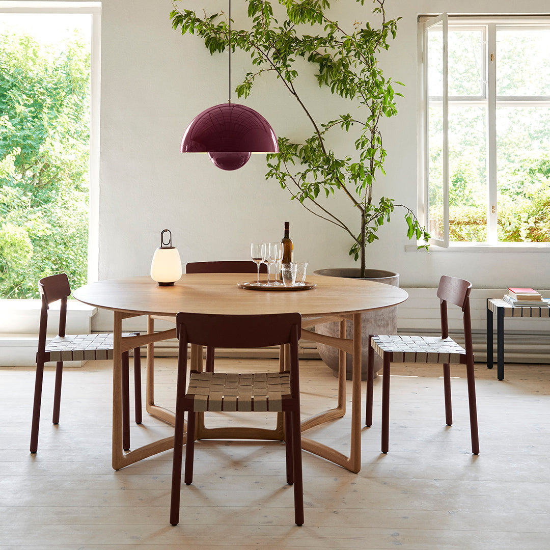 andTradition Drop Leaf HM6 Dining Table by Hvidt + Molgaard | Design Public