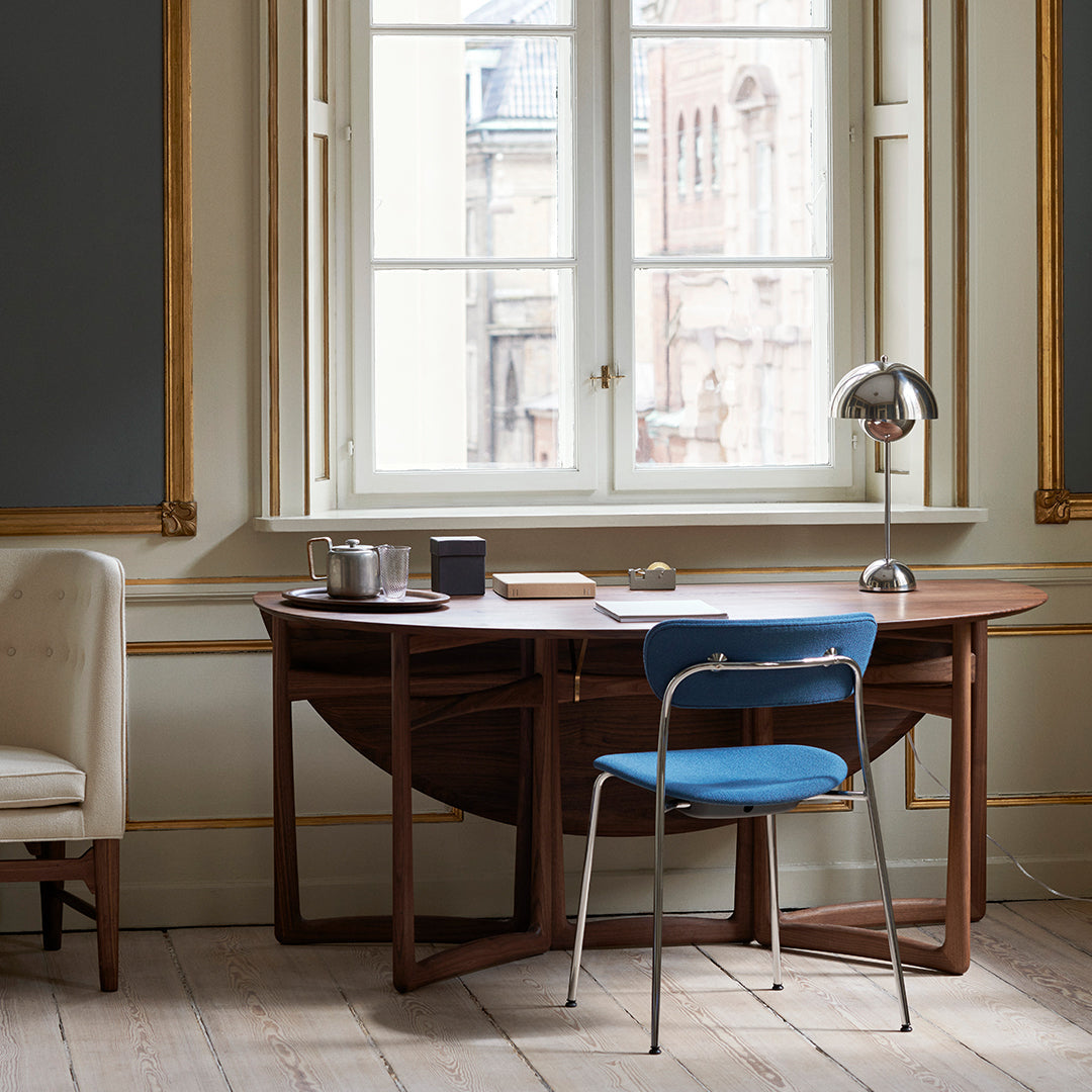 andTradition Drop Leaf HM6 Dining Table by Hvidt + Molgaard | Design Public