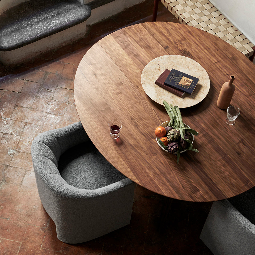 andTradition Drop Leaf HM6 Dining Table by Hvidt + Molgaard | Design Public