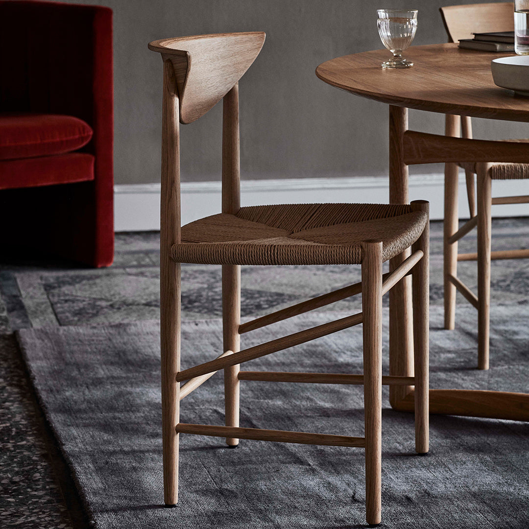 andTradition Drop Leaf HM6 Dining Table by Hvidt + Molgaard | Design Public