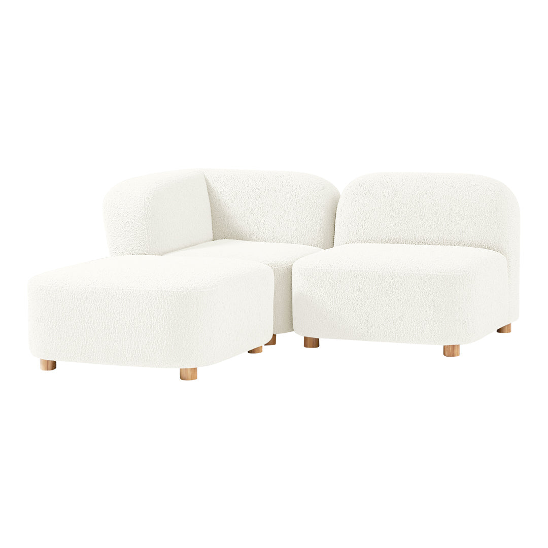 Gus Modern Circuit Modular 3-Piece Sectional Sofa by Gus Design Group | Design Public