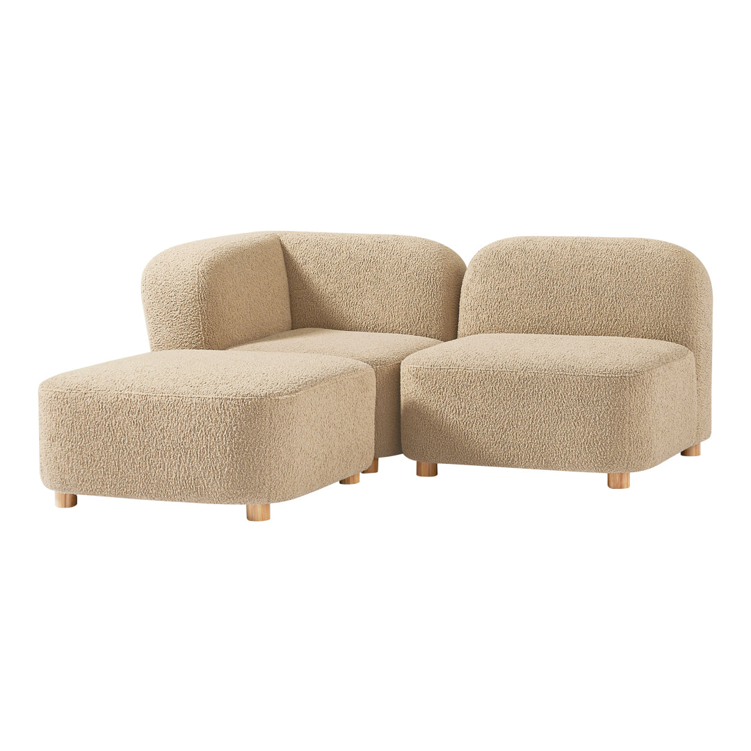 Gus Modern Circuit Modular 3-Piece Sectional Sofa by Gus Design Group ...