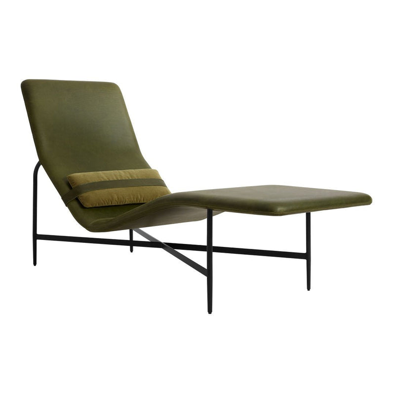 Deep Thoughts Leather Chaise Lounge Chair – Design Public