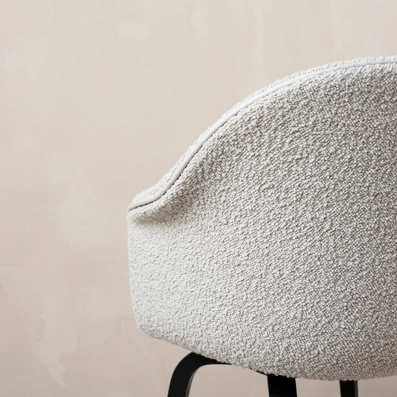 Bat Dining Chair - Wood Base - Fully Upholstered – Design Public