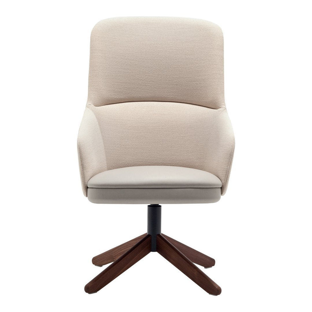 Bellevue 81 Bergere Armchair with Swivel Base – Design Public