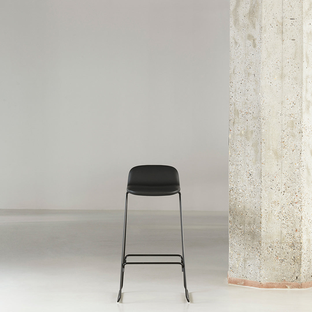 Just Bar Stool w/ Back - Fully Upholstered – Design Public