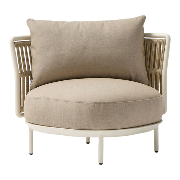 POINT. Amba Woven Outdoor Corner Chair by Henrik Pedersen | Design Public