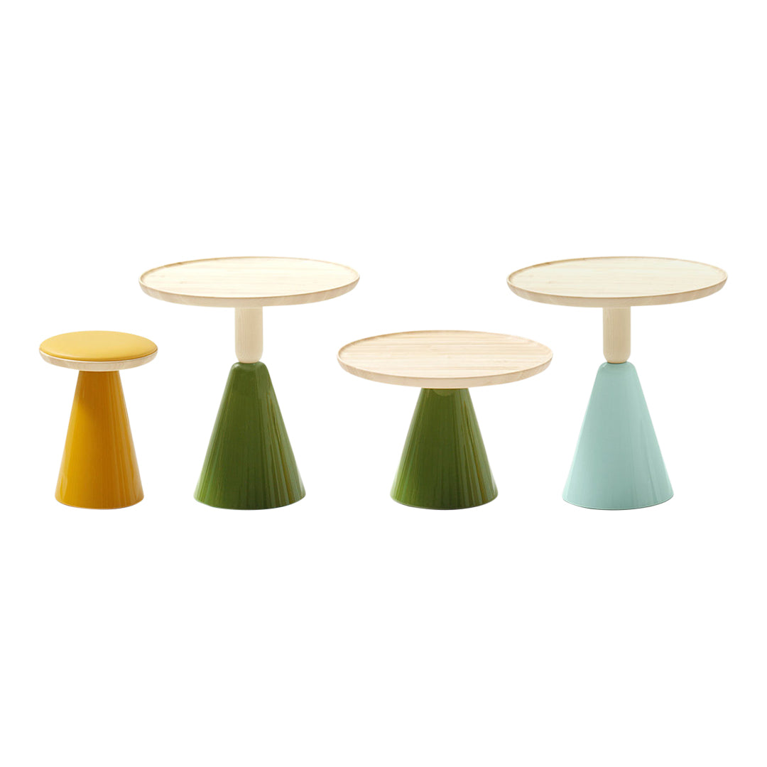Sancal Pion Tilo Side Table - Round by Ionna Vautrin | Design Public