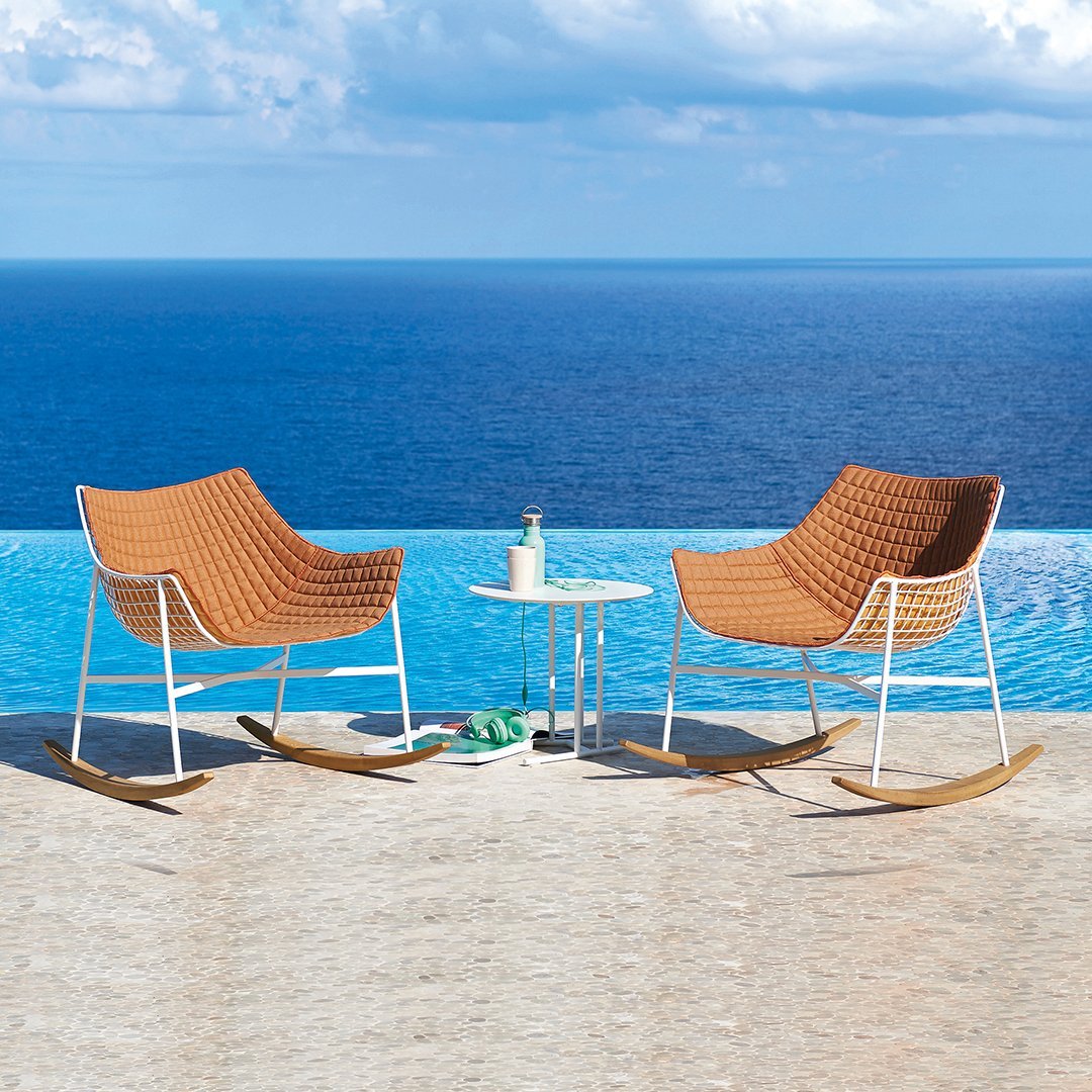 Summer Set Rocking Lounge Armchair - 2426C – Design Public