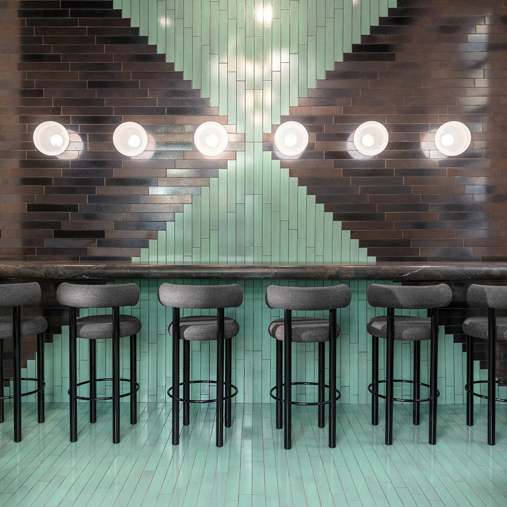 Fat Bar Stool - Wood Legs – Design Public