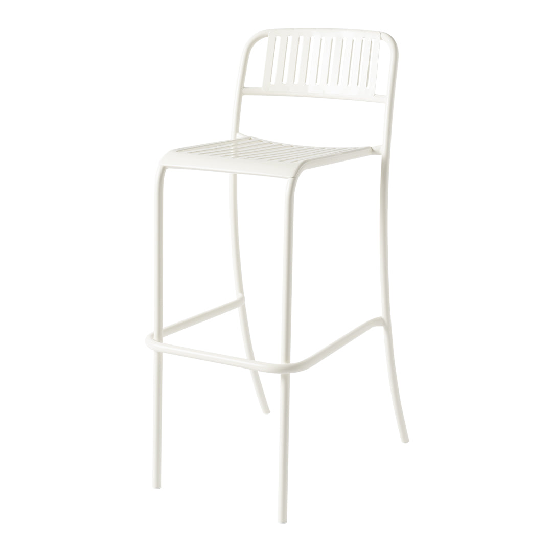 Tolix PATIO Outdoor Slatted High Chair - Stackable by Pauline Deltour ...