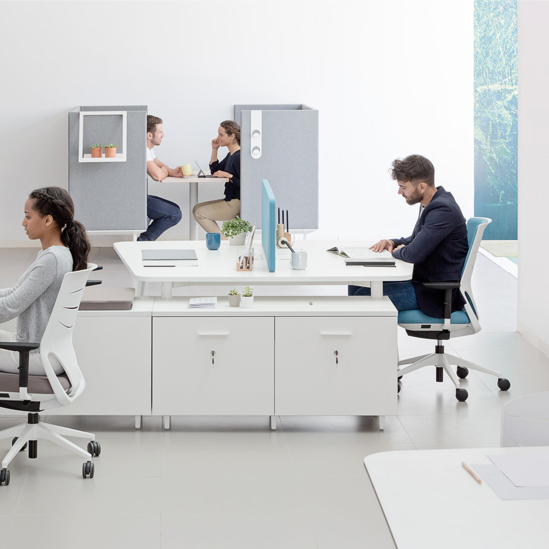 Actiu Twist Spine Desk - Rectangular by Frigerio Design Group | Design ...