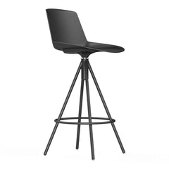Actiu Noom Series 40 Counter Stool - Steel Pyramid Base by Alegre Design | Design Public